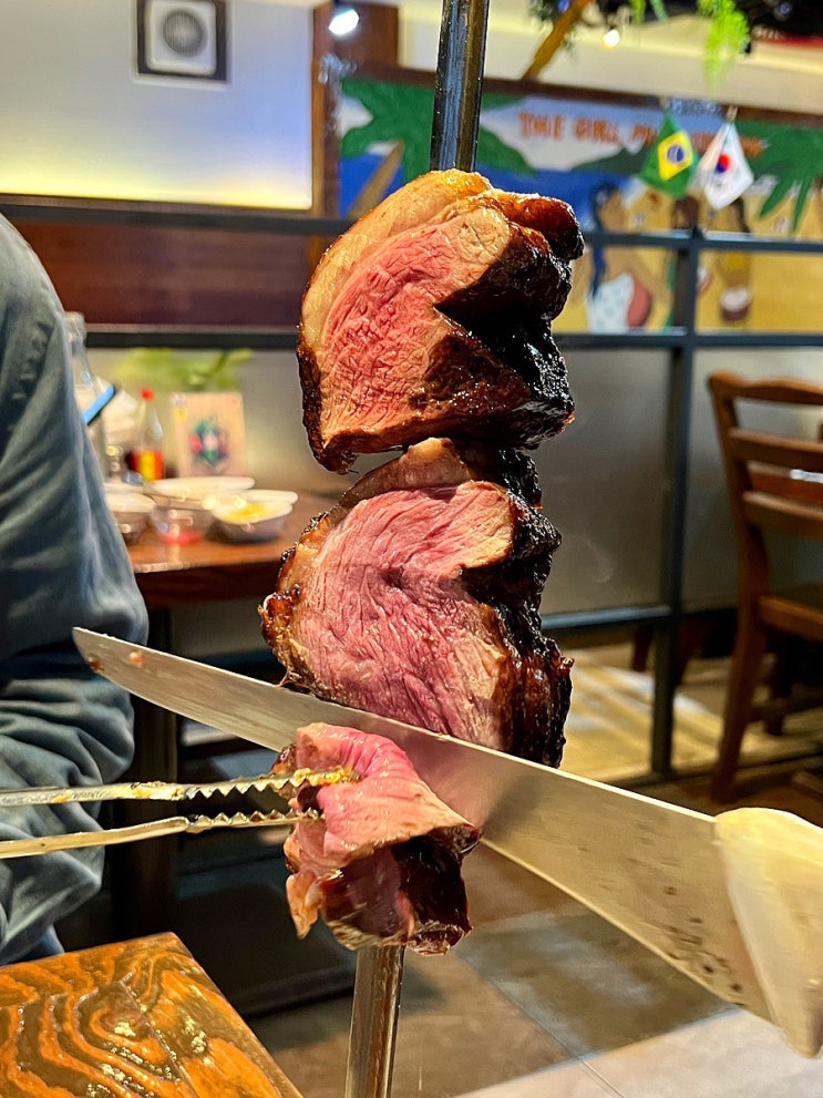 연대맛집 신촌데이트코스 추천 이빠네마그릴브라질 스테이크 슈하스코 네이버 블로그