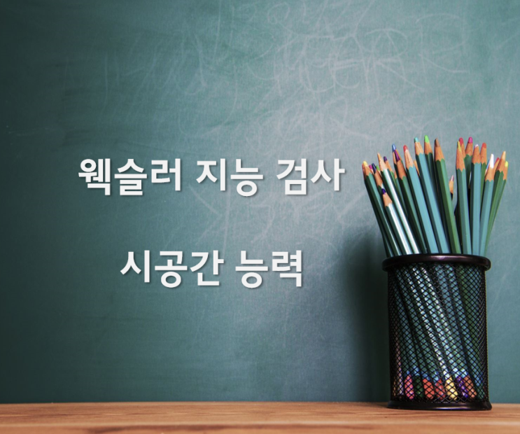 웩슬러 지능 검사 결과 훈련하면 향상될 수 있을까 시공간 능력 편 네이버 블로그