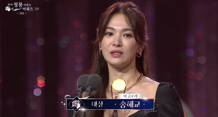 청룡시리즈어워즈 대상 및 수상 결과 송혜교 수지 덱스 : 네이버 블로그