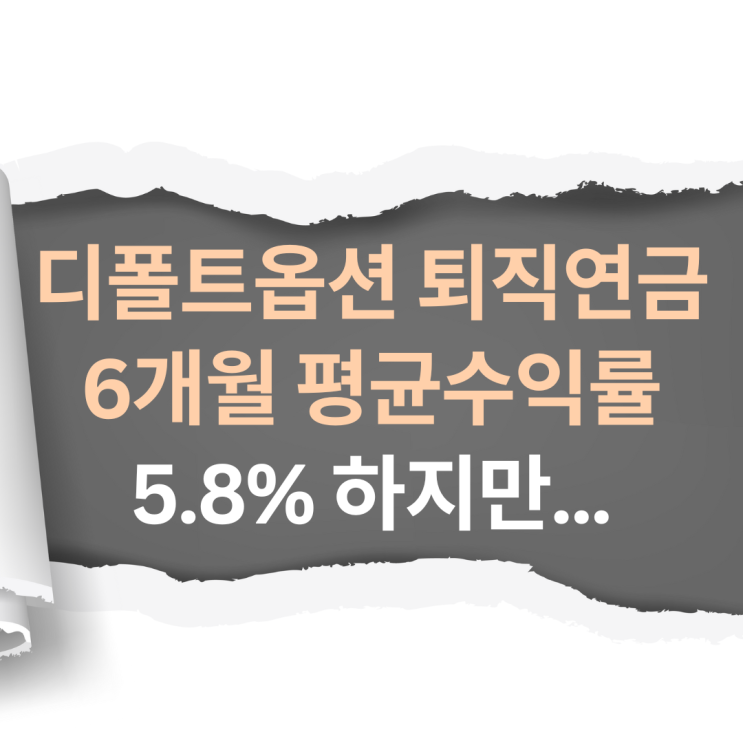 금융 디폴트옵션제도 시행됐지만 퇴직연금상품 여기에만 돈 몰렸다 초저위험 저위험 중위험 고위험 수익률 비교 네이버 블로그