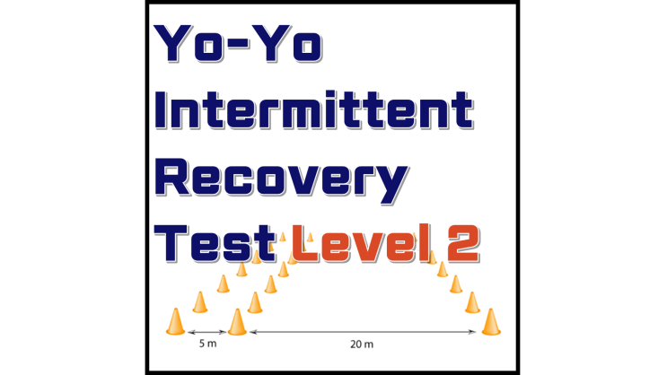 Yo -Yo Intermittent Recovery Test Level 2(요요테스트) / 축구선수 유산소(체력)테스트, 피지컬 ...