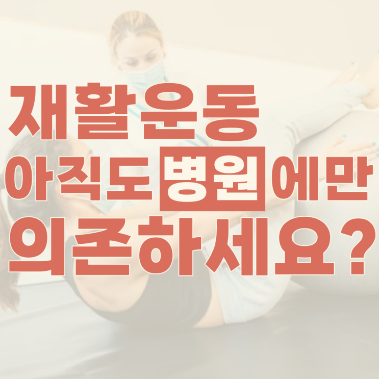 김포 고촌 필라테스 재활운동 아직도 병원에서만 하세요 네이버 블로그
