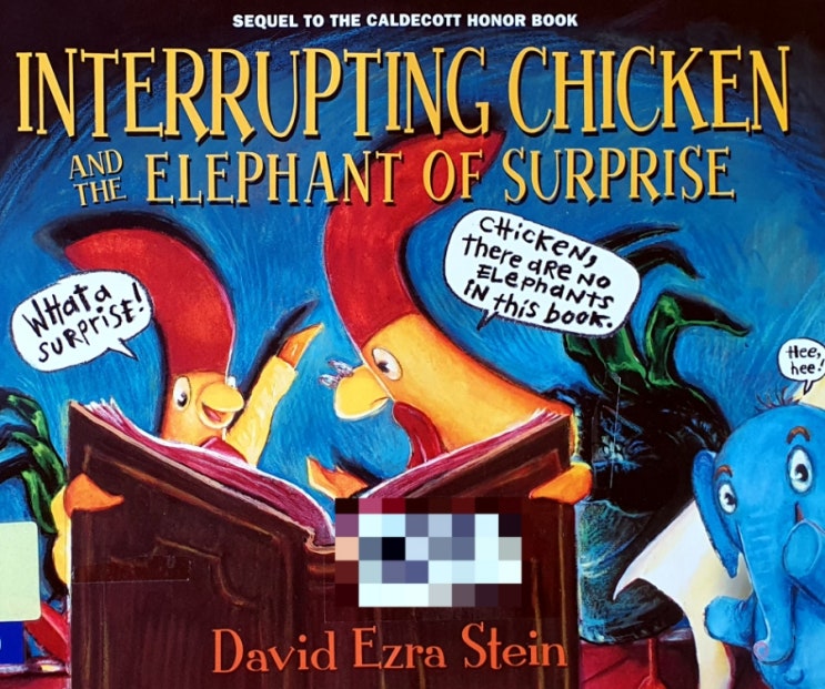 Interrupting Chicken and the Elephant Surprise 영어 동화책 리뷰 : 네이버 블로그