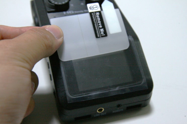 ZOOM H6 LCD 화면 보호 필름 리뷰 : 네이버 블로그