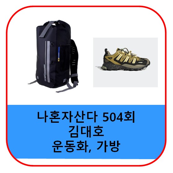 나혼산 나혼자산다 김대호 가방 운동화 티셔츠 백팩 등산화 신발 10l 리터 약수터 등산 물통 가격 504회 네이버 블로그