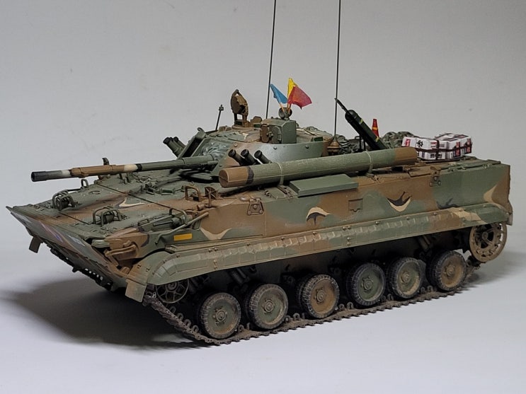 [A.F.V]"Trumpeter"BMP-3E IFV 1기갑여단장갑차 완성 : 네이버 블로그