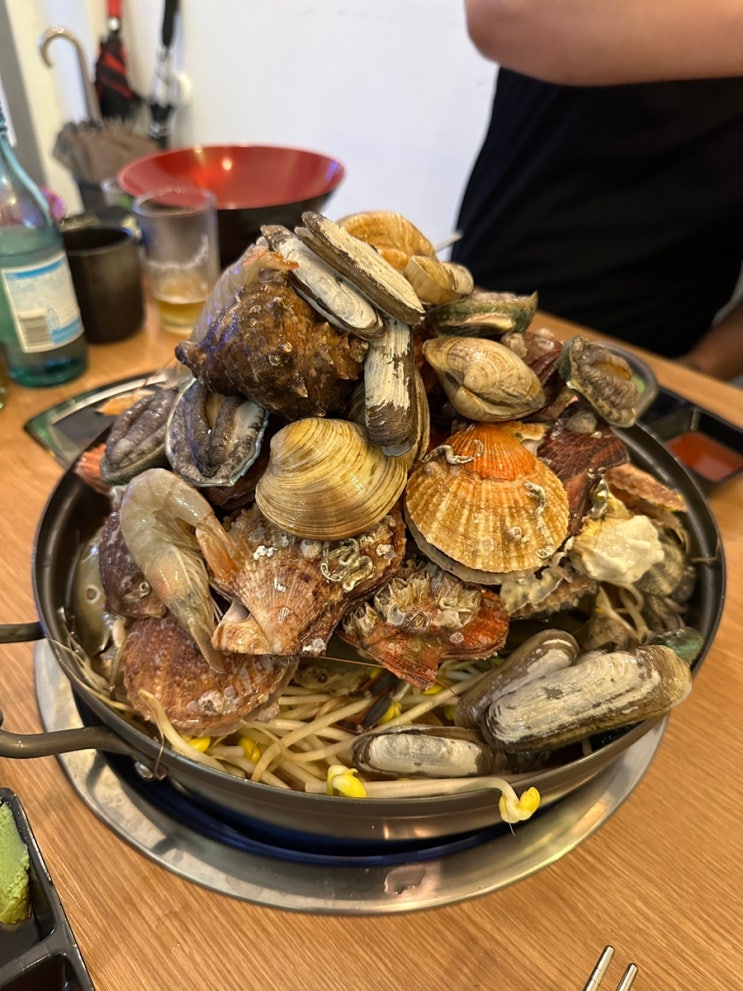 광주 금호동 해물탕 맛집 해담86 해산물 산더미해물탕 생물이 가득 네이버 블로그