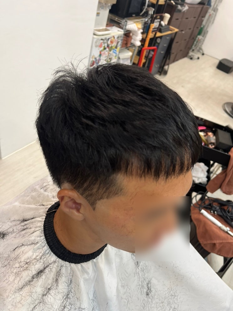 여름 짧은머리 크롭컷과 아이롱 펌and 다운펌 하남 미사 바버샵 네이버 블로그