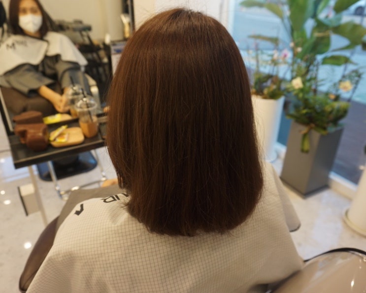 선유도역 미용실 헤어아티스트엠 선유도역점 브라운으로 톤다운염색디자이너소연쌤 네이버 블로그