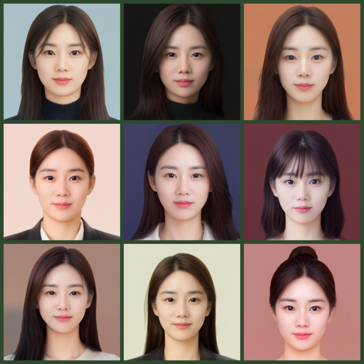 반명함 규격 사이즈 증명사진 이쁘게 나오기 네이버 블로그