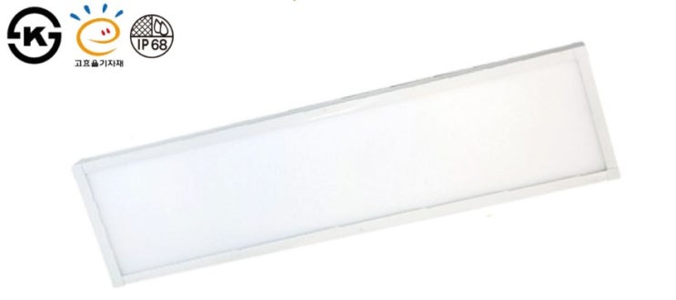 1200 X 300, 600X600 조리실 설치용 평판 방습등 50W, LED 평판 방습등 50W 직부형, Led 방습등 평판 직부 50W / IP68, 고효율, KS ...
