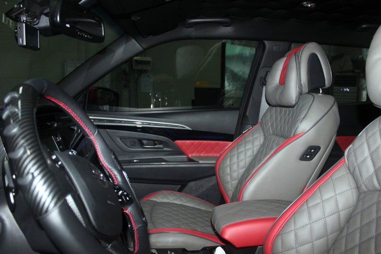 뷰티풀 코란도 리무진 가죽시트 했어요~ : 네이버 블로그