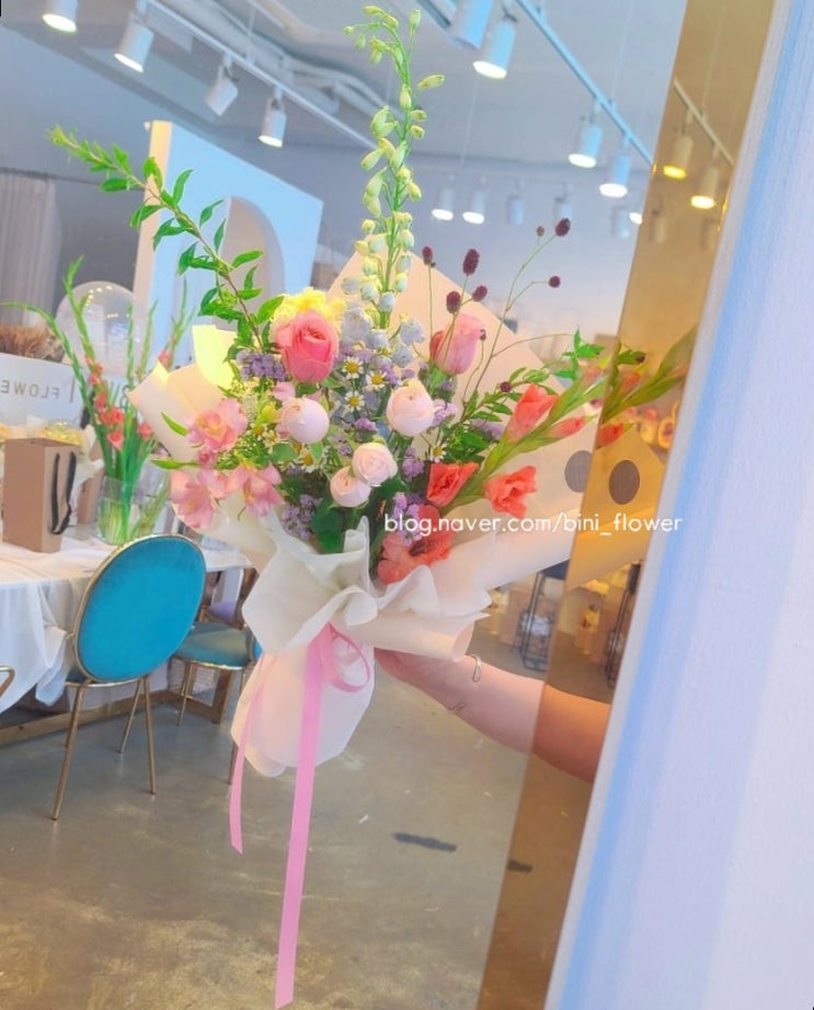 동탄 영천동꽃집 비니플라워스튜디오 예쁜 꽃다발 : 네이버 블로그