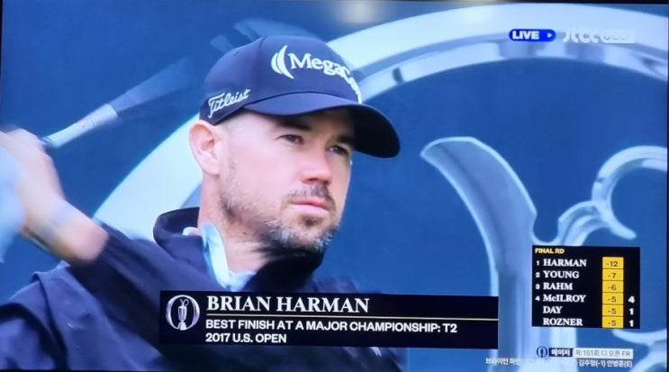 151회 디 오픈 The Open 챔피언십 우승 브라이언 하먼 Brian Harman (-13,271타), 김주형 준우승 ...