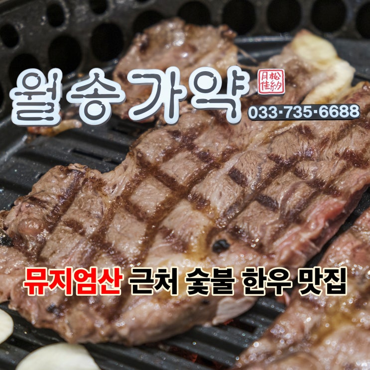 원주 월송가약 뮤지엄산 오크밸리 근처 소고기 맛집 강원도 월송리 숯불고기 부드럽고 맛있는 미경산한우 갈비맛집