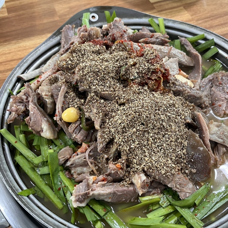 아산 염소고기요리전문점 예당호 출렁다리 식당 온양 2호점 염소탕 염소전골 염소무침 네이버 블로그