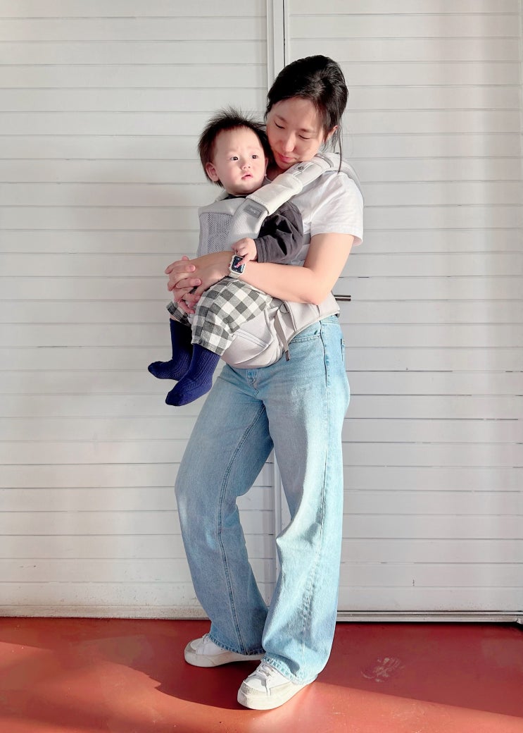 여름아기띠 신생아부터 사용가능하고 힙시트로 변형가능한 포브 프리아핏 에어 올인원 아기띠 추천합니다 네이버 블로그