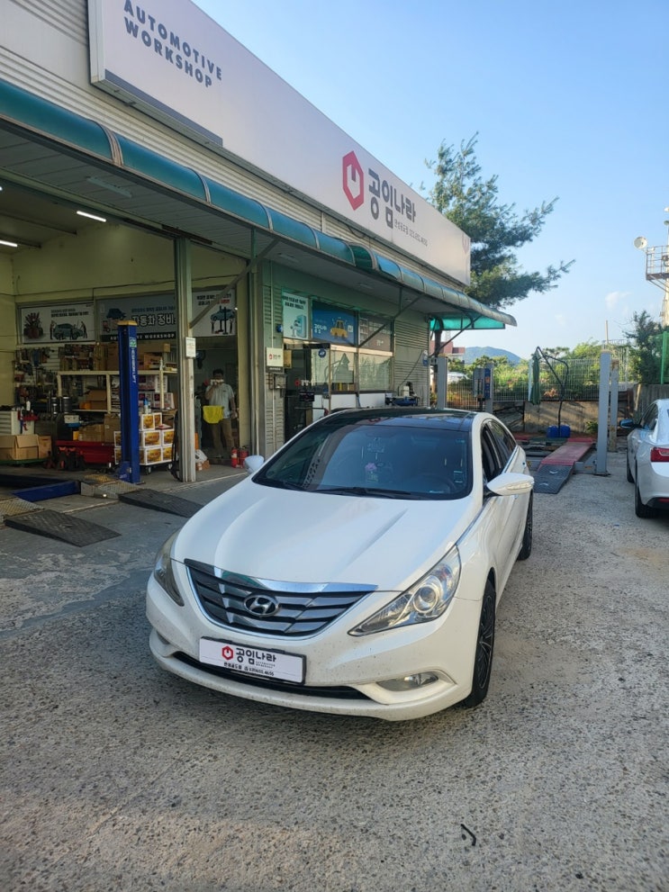 공임나라 안성 공도점 현대 Yf소나타 브레이크 디스크패드 및 리어 캘리퍼 교환작업 네이버 블로그