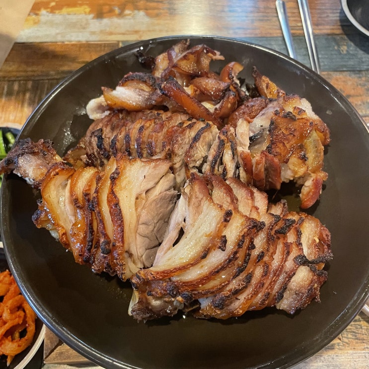 인천 영종도 족발신선생 화덕에 구워 불향 가득한 족발 맛집 네이버 블로그