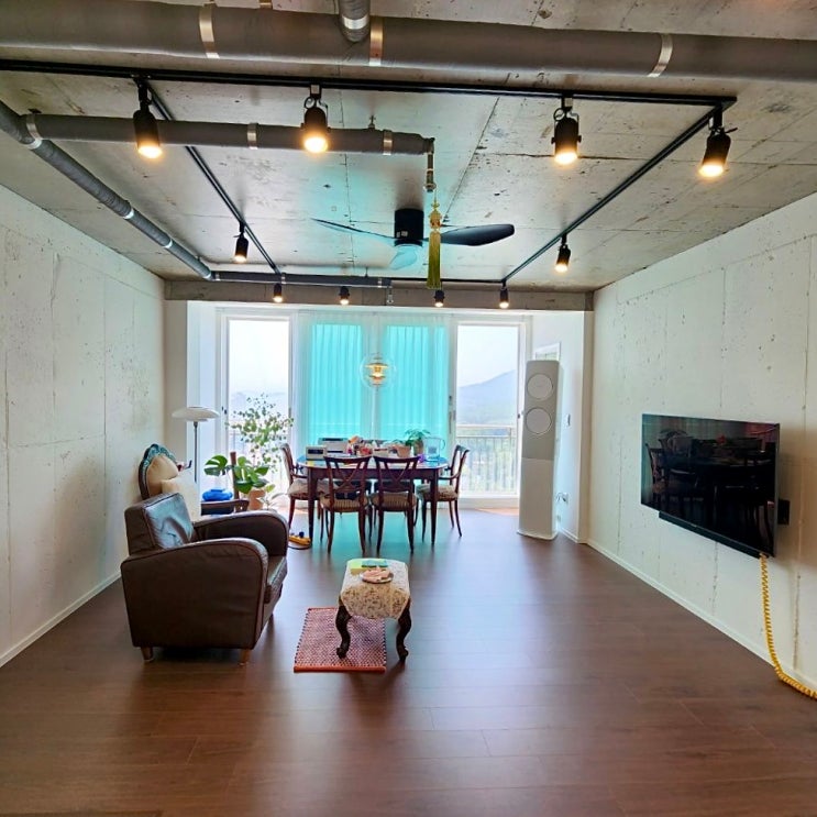 노출 콘크리트 카페 컨셉 열매마을 4단지 25py 전체 리모델링 네이버 블로그