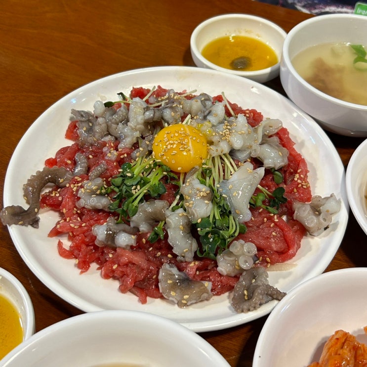 광장시장맛집 진주육회 육회탕탕이 녹두전 종로5가역맛집 네이버 블로그