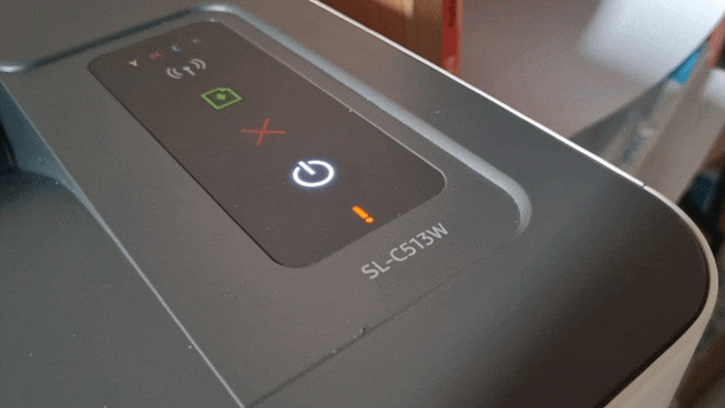 삼성 프린터기 SL-C513W 무선/유선 연결 오류 해결 방법 : 네이버 블로그