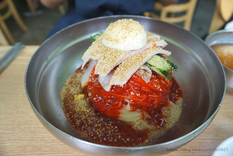 부산 옥이네 밀면 칼국수 내돈내산 광안리 최애 밀면 맛집평일 웨이팅 영업시간 물밀면 비빔밀면 네이버 블로그