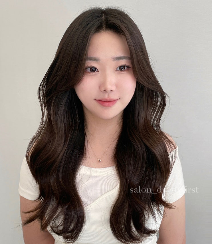 성신여대미용실 살롱드바이퍼스트 여름철 탄력있고 볼륨감 가득한 그레이스펌 긴머리레이어드펌 네이버 블로그