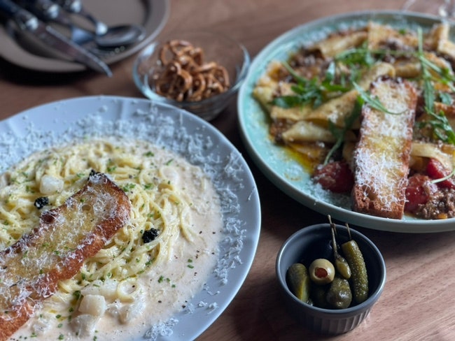 일산 밤가시마을 생면파스타 맛집 떼네룸 네번째 방문기 가리비 관자 카펠리니볼로네제 라구 파파르델레 네이버 블로그
