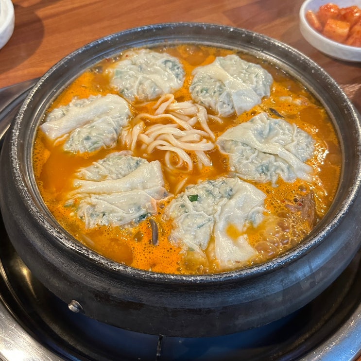 용인 수담 죽전본점 만두전골 캐치테이블 온라인웨이팅 후기 : 네이버 블로그