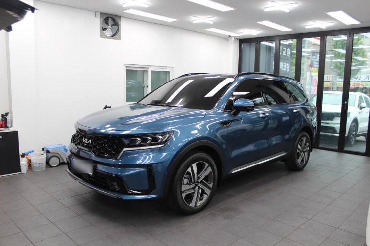 천안썬팅 신차 출고된 쏘렌토 버텍스 900+700 시공후기 : 네이버 블로그