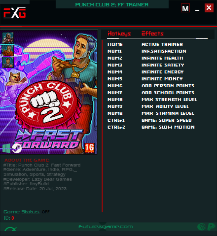 펀치 클럽2 패스트 포워드 v1.0~v1.007 +12 트레이너 Punch Club 2 Fast Forward v1.0-v1.007 Plus 12 Trainer : 네이버 블로그