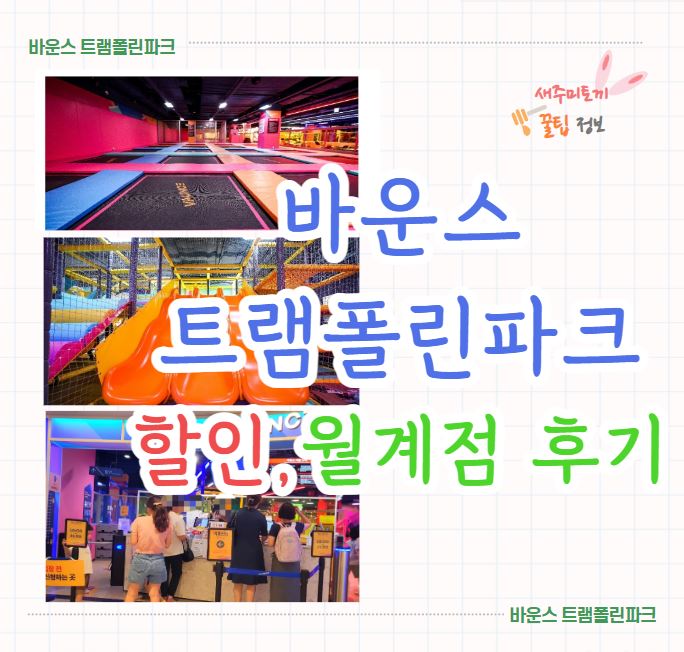 바운스 트램폴린파크에 주말마다 아이와 부모들이 방문하는 이유 월계이마트 바운스 후기 네이버 블로그