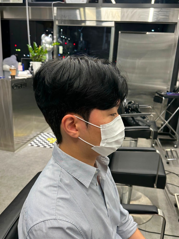 남자 가르마펌 잘하는 명학 미용실 영살롱 단골됐어요 네이버 블로그