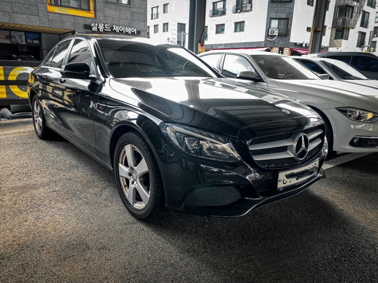 파주 일산 수입차 수리 정비 전문 스피드메이트 운정신도시점 Benz C Class W205 에어컨 플랩 수리