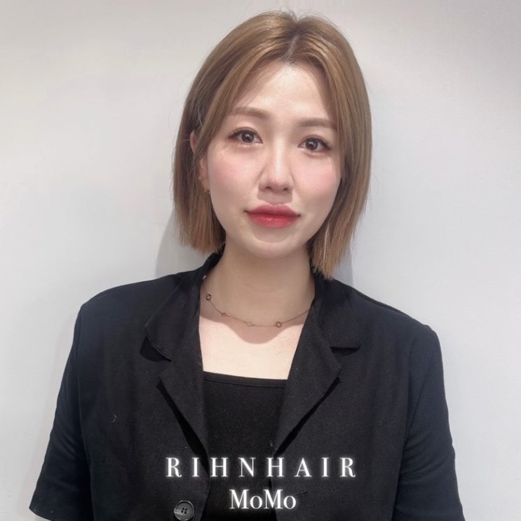 🍑 여름과 잘어울리는 골드 브라운 안양미용실 리안헤어 안양일번가점 실장 모모🍑 네이버 블로그