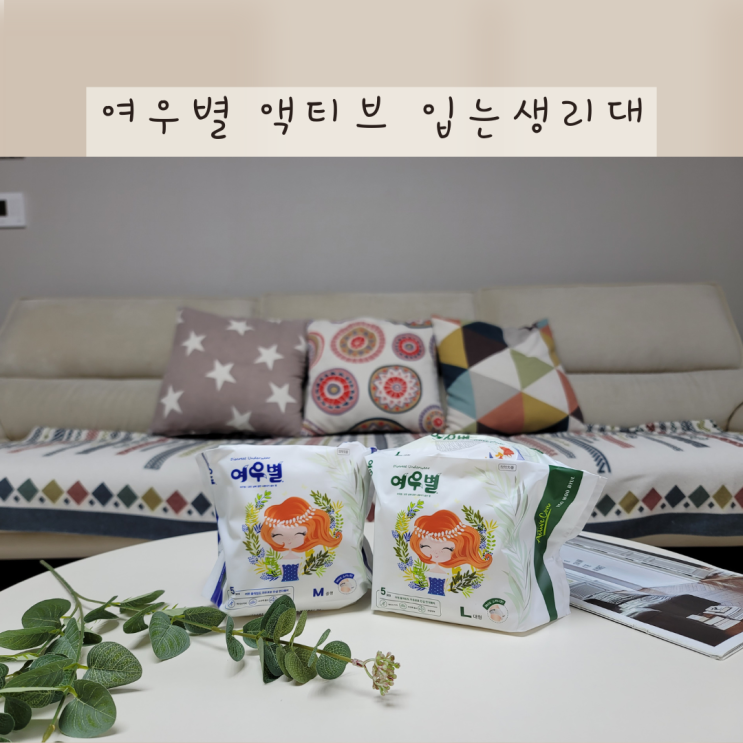 여우별 팬티형 입는 생리대 종류 초경 할때도 편하고 활동성 좋아 딱 네이버 블로그