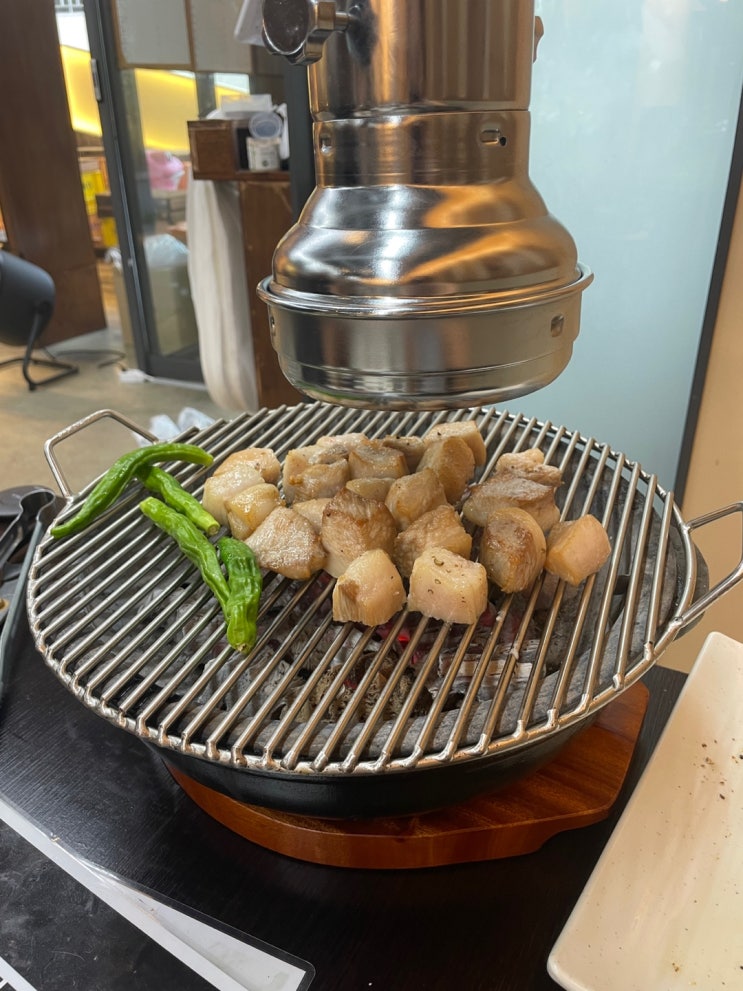 강남 신논현 고기 육즙 후식 된장 다몽집 가본 후기아이스크림 서비스 네이버 블로그