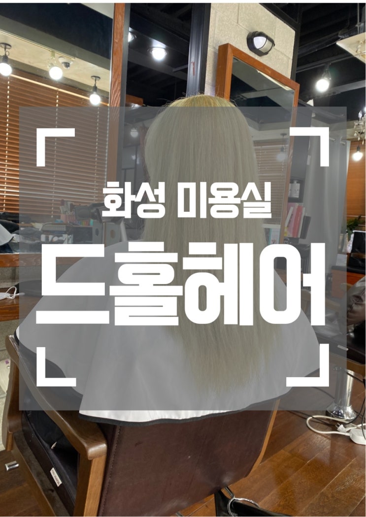 화성 미용실 드홀헤어 병점역점에서 부시시한 상한 머리 복구 클리닉 받았어요 네이버 블로그