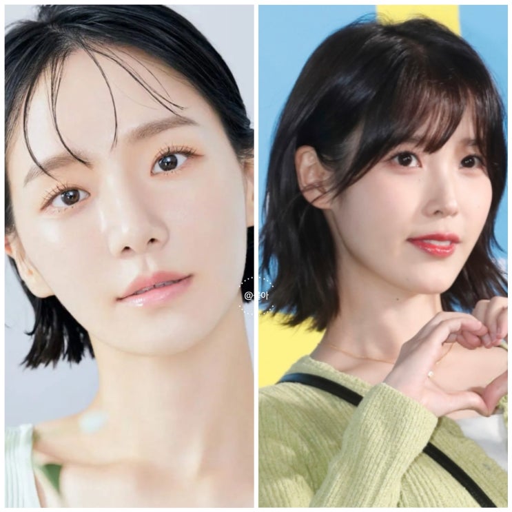 2023 단발머리는 아이유 단발레이어드컷 & 박규영 단발(태슬컷)만 기억해! : 네이버 블로그