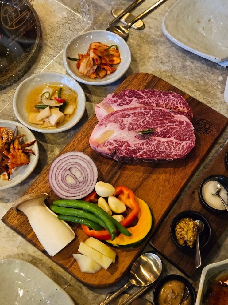 판교 백현동 맛집 카페거리 근처 소고기 한와담 육즙 가득 네이버 블로그