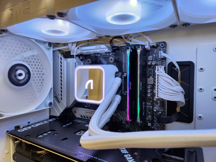 가성비 3열 CPU 수랭쿨러 추천 앱코 T360 테티스 풀체인지 ARGB 화이트 쿨러 : 네이버 블로그