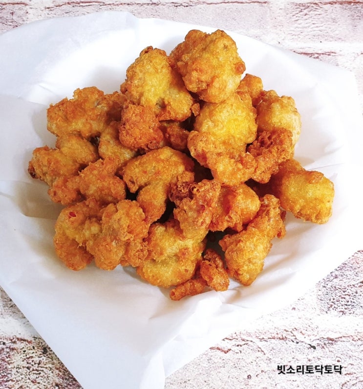 고메 후라이드 순살치킨 이 정도면 만족해요 내돈내산 고메 치킨 후기 : 네이버 블로그