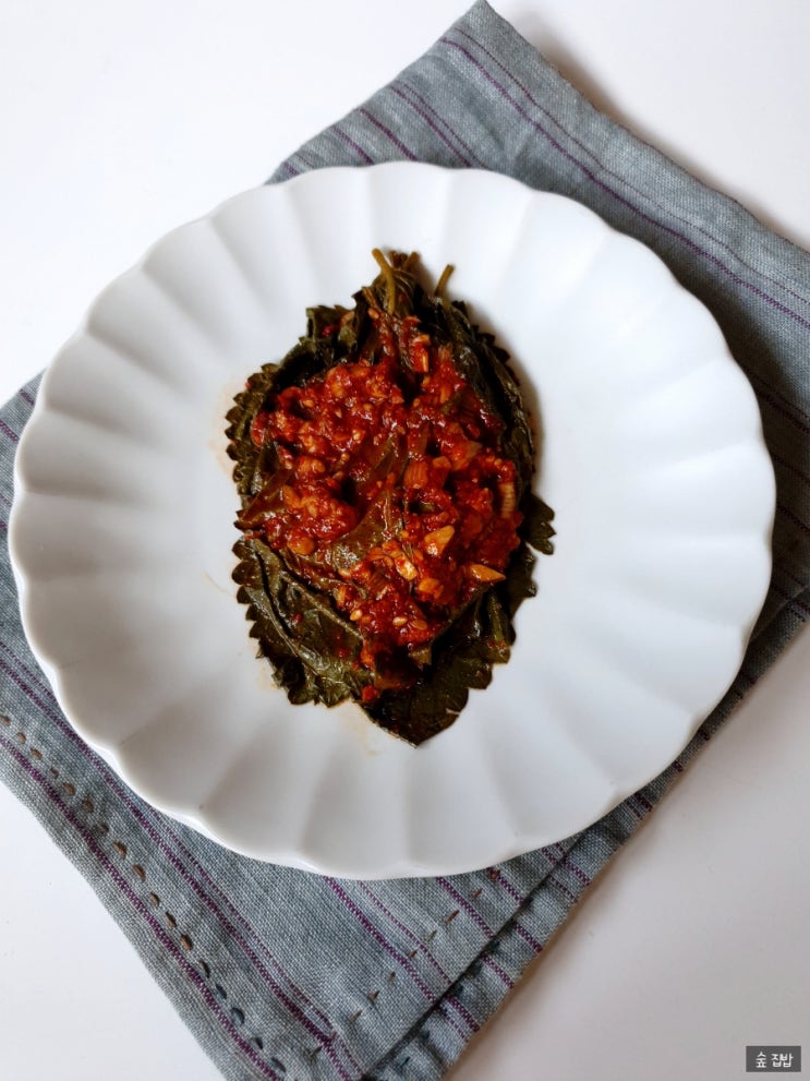간장 깻잎찜 만드는 법 일주일 밑반찬 만들기 깻잎 요리 네이버 블로그