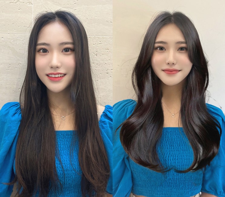 양산 물금 미용실 중단발레이어드컷 빌드펌 뿌리볼륨펌까지 완벽한 라트리헤어 본점 네이버 블로그