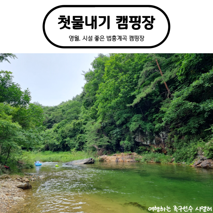 강원도 계곡 추천 캠핑장 시설 좋고 계곡 수심이 깊은 캠핑장 첫물내기 캠핑장 네이버 블로그