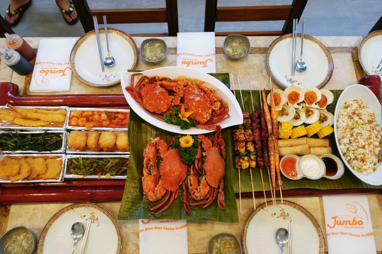 세부 막탄 맛집 가족식사 장소로 딱 좋은 점보씨푸드 카톡예약 Ok 네이버 블로그