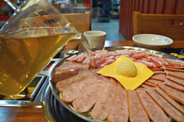 부산 사직동 맛집더하고부대찌개 사직점 네이버 블로그