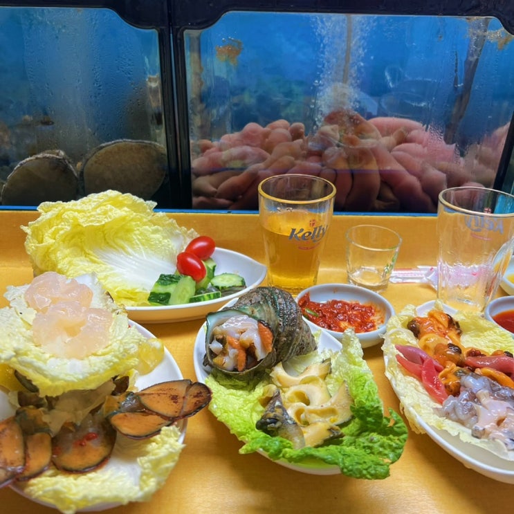 해운대 바다마을 포장마차촌 랍스터 코스 오륙도5호 추천 이모카세 맛집 네이버 블로그