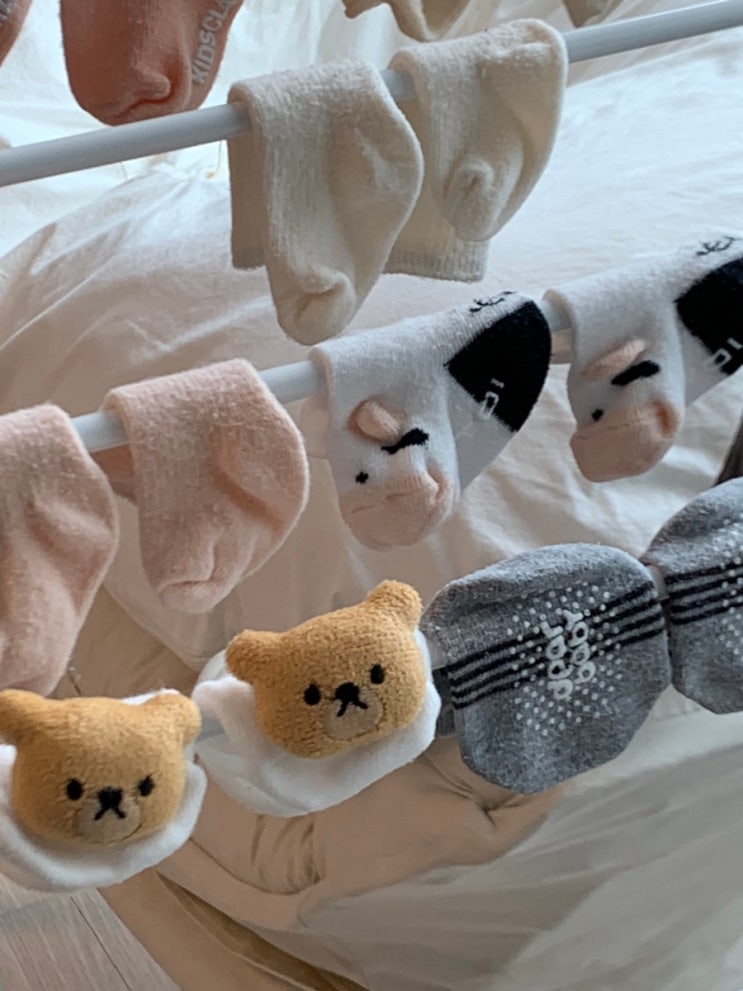 출산준비 물려받은 아기옷 손수건 세탁 보관 방법 과탄산소다 삼성 아기사랑세탁기 네이버 블로그